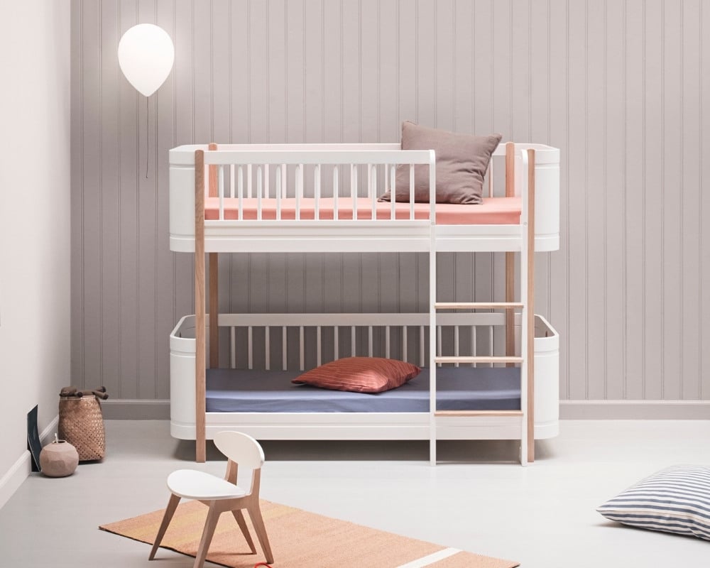 Shop Scandinavian Wood Mini+ Bunk Bed - Kuhl Home Singapore